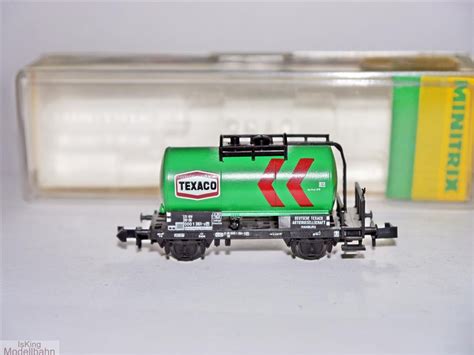 Minitrix 3546 N Texaco Kesselwagen Der DB