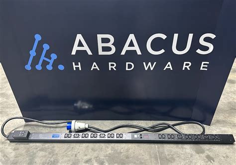 Used Apc Ap Rack Pdu Metered Zero U Rackmount A V C C Ubb Threads