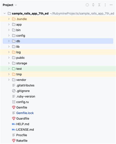 Rubymine Quick Start Rubymine Documentation