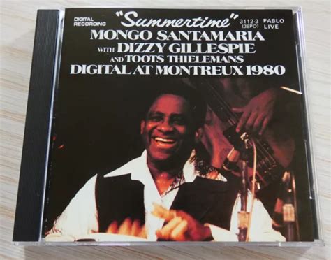 CD PABLO LIVE At Montreux 1980 Mongo Santamaria Dizzy Gillespie Made In