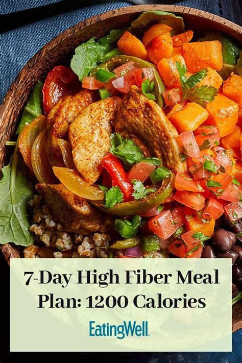 7 Day High Fiber Meal Plan 1 200 Calories Artofit
