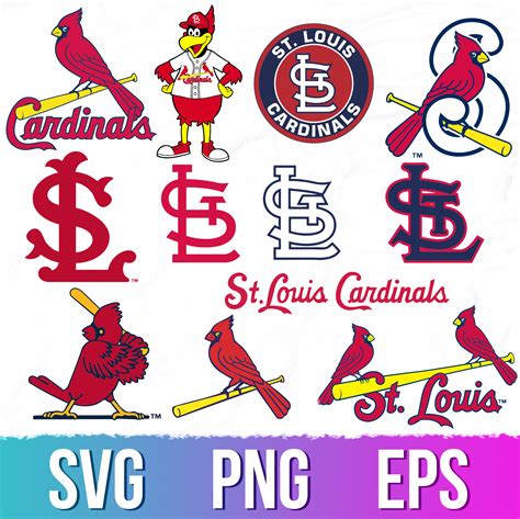 St Louis Cardinals Logo Louis Cardinals Svg Cardinals Eps Inspire