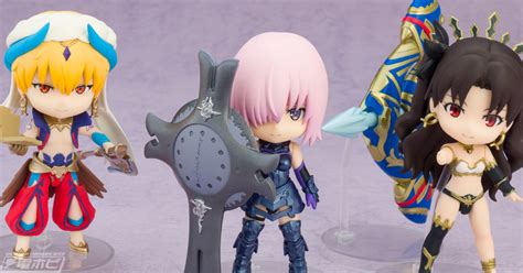 『fategrand Order 絶対魔獣戦線バビロニア 』マシュ・キリエライト、ギルガメッシュ、イシュタルがデフォルメ可動フィギュア