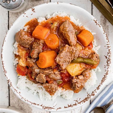 Rice Beef Stew Potatoes