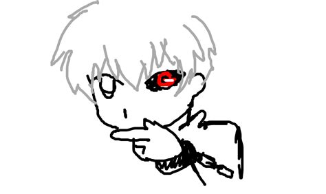 Kaneki Desenho De Nandoh Gartic