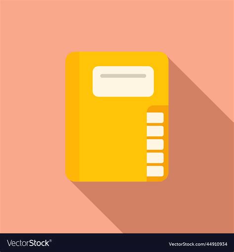 Web Folder Icon Flat Computer Interface Royalty Free Vector