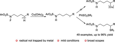 Copper Catalyzed Interrupted Remote Fluoromethylthiolation Of Unactivated C Sp3 H Bonds