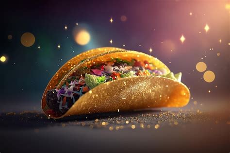 Premium Photo Taco Meat Delicious
