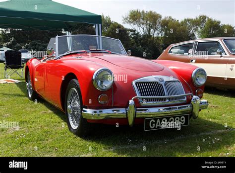 Red Mga Sports Car Hi Res Stock Photography And Images Alamy