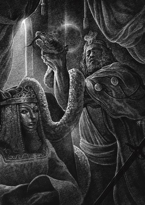 Tanith And Rykard By Lucian Tumani Reldenring