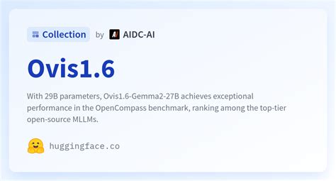 Ovis A AIDC AI Collection