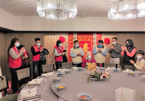 高雄市榮民服務處百歲人瑞陳伯伯祝壽活動