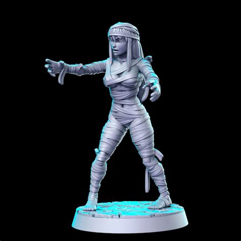 Mummy 2 32mm Dnd Rnestudio Miniatures By Only