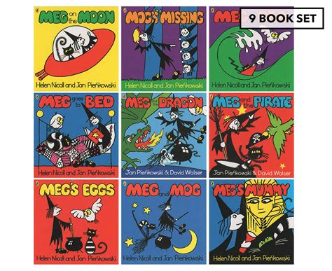 Meg And Mog 9 Book Set Audio Book Cd By Helen Nicoll And Jan