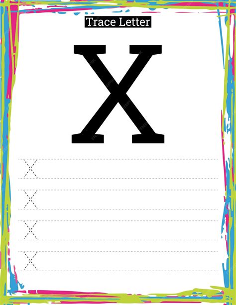 Feuille De Travail Imprimable De Traçage Des Lettres De Lalphabet Avec