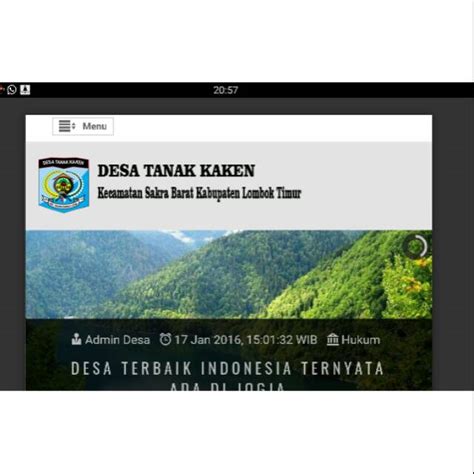 Jual Sistem Informasi Desa Berbasis Website Shopee Indonesia