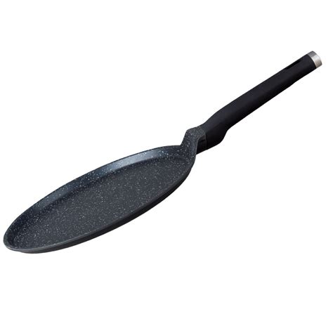 Imperial Collection IM CP M Poêle à Crêpe Avec Revêtement Antiadhésif Pierre Noire