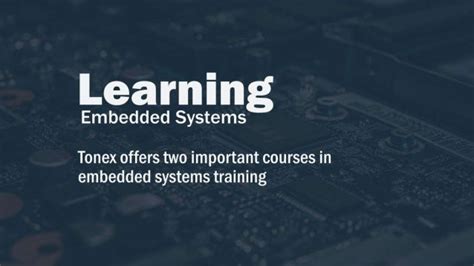 Embedded Systems Training Courses And Certifications Pptx Computing Technology And Computing
