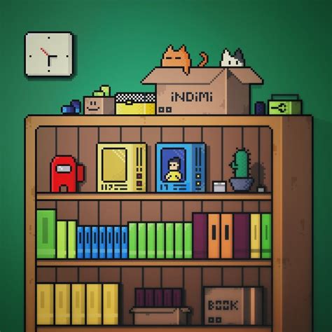 Pixel Art Books Libros Book Book Illustrations Libri