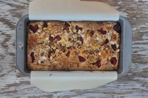 Raspberry Hazelnut Cake