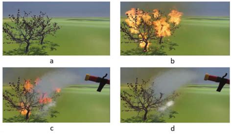 Forests Free Full Text Forest Fire Spread Simulation And Fire Extinguishing Visualization