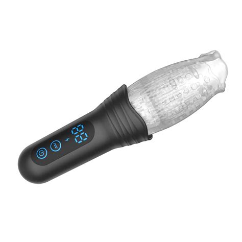 The Male Rose Pro Thrusting Rotating And Vibrating 3d Masturbator Blac