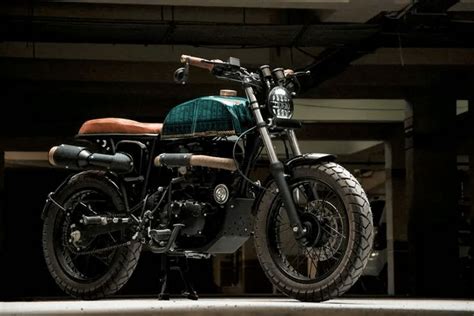 Royal Enfield Electra By Eimor Customs Is A Piece Of Art On Wheels