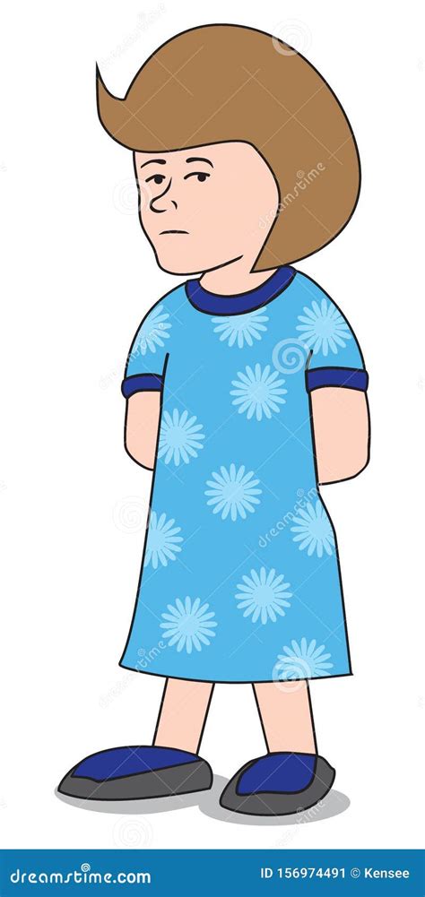 Bashful Timid Shy Embarrassed Cartoon Emoticon