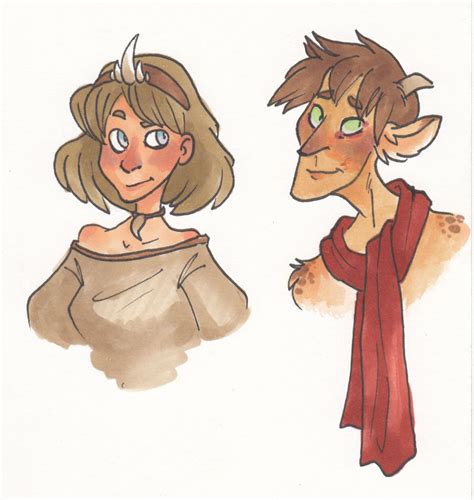 Princess And Faun By Bliktud On Deviantart