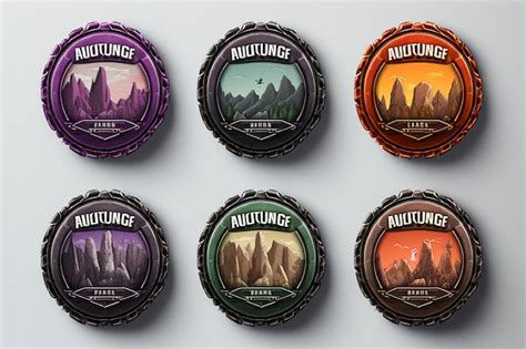 Premium Photo Adventure Retro Badge Design