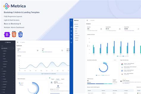 Admin Metrica Dashboard Template Bootstrap 5 Admin And Dashboard