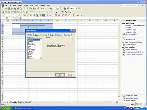 Excel 2003 Tutorial 1 Youtube
