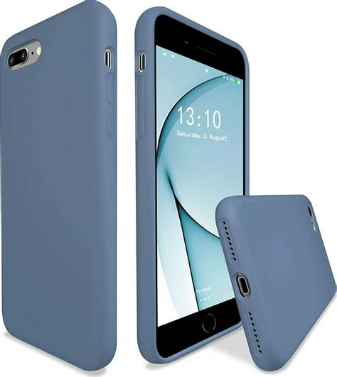 My Colors Liquid Back Cover Σιλικόνης Dark Blue iPhone Plus Skroutz gr