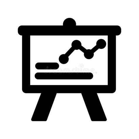 Statistic Report Isolated Vector Icon Which Can Easily Modify Or Edit