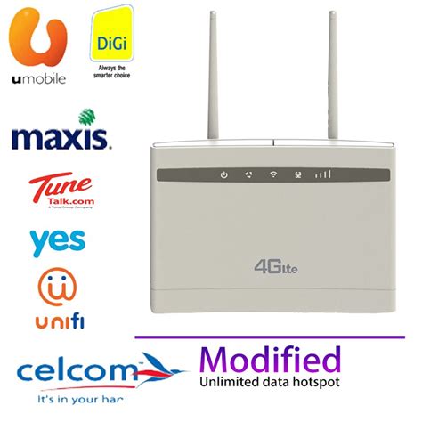 Modified 4g Unlimited Bypass Hotspot Data Modem Router Cp2002 Cp2003 Cp108 Cp101 Unifi Gx30