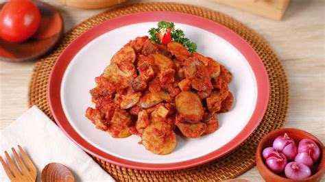 Masakan Simple Bikin Boros Nasi Resep Balado Jengkol Ikan Asin Ala