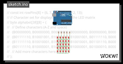 Running No Matrix Copy Wokwi Esp32 Stm32 Arduino Simulator