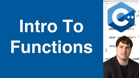 Introduction To Functions C Tutorial Youtube
