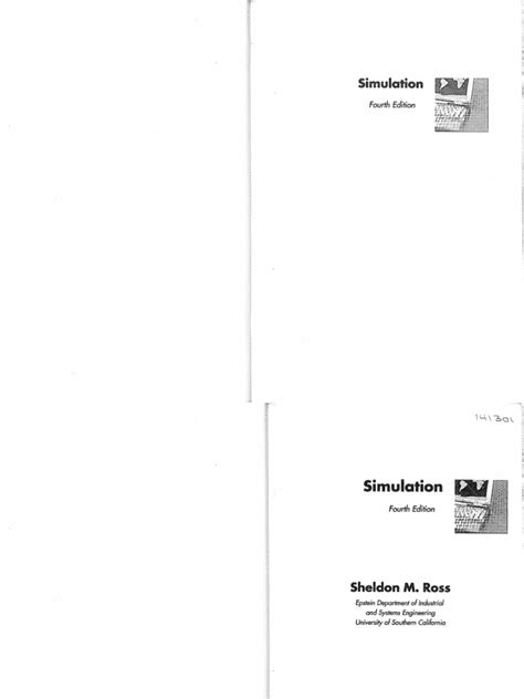 Sheldon M Ross Simulation 4th Edpdf 3 Pdf Free Pdf