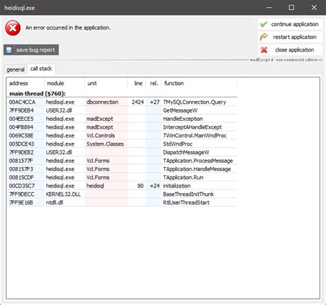 Crash On Explain Anayzer On Mariadb · Issue 194 · Heidisqlheidisql · Github
