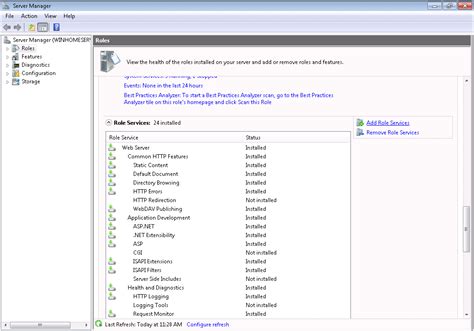 IIS And ASP NET 4 0 Settings Before Installing