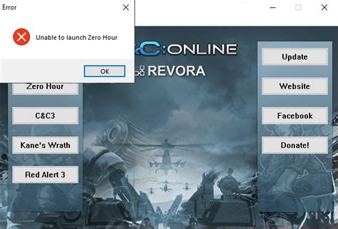 Unable To Launch Zero Hour Support Archive Revora Forums