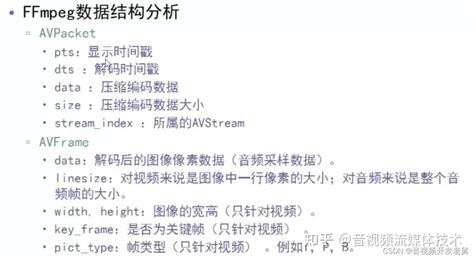 基于ffmpeg实现简单的视频解码器 知乎 基于ffmpeg实现简单的视频解码器 知乎
