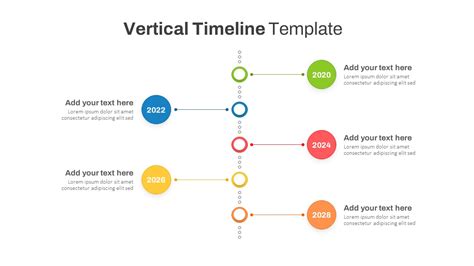 Horizontal Timeline Presentation Powerpoint Google Slides Template