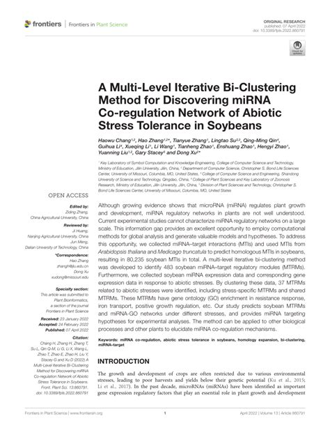 Pdf A Multi Level Iterative Bi Clustering Method For Discovering