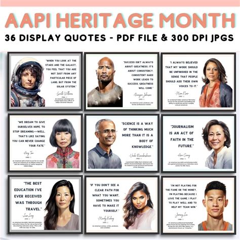 Aapi Heritage Month Posters Aapi Bulletin Board Aapi History Quotes