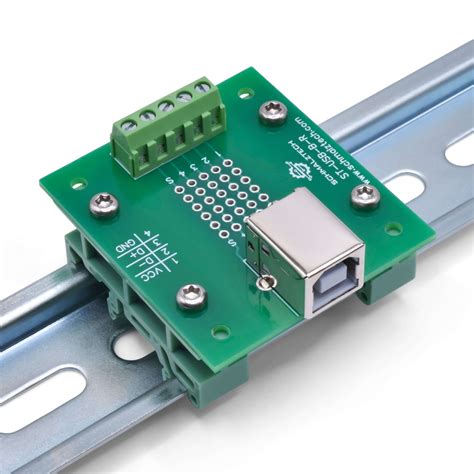 Usb Type B Breakout Board Din Rail Schmalztech