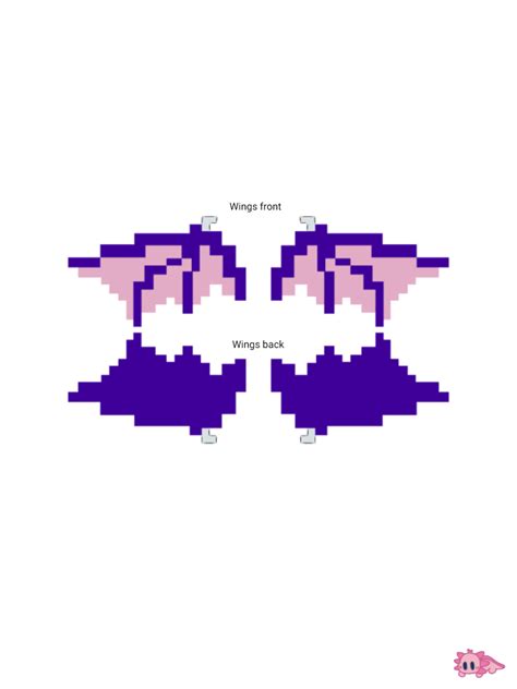 Pixel Papercraft Meta Knight Kirby