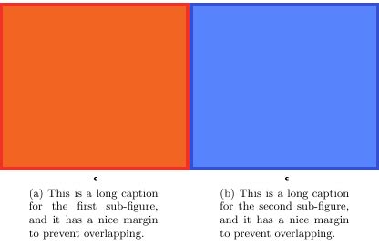 Graphics Subfigure Captions Appear Too Close Together Tex Latex