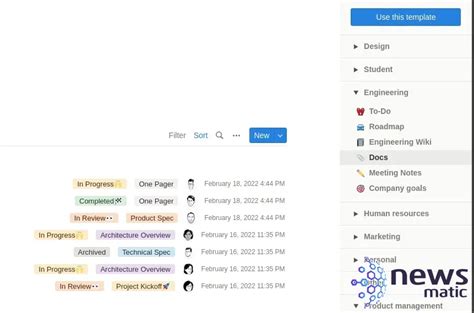 Cómo Crear Un Espacio De Trabajo Efectivo En Notion Newsmatic
